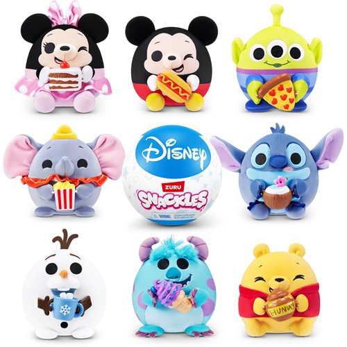 Snackles Disney Series 1 Blind-Box 5-Inch Plush Capsule – Ferrara Box
